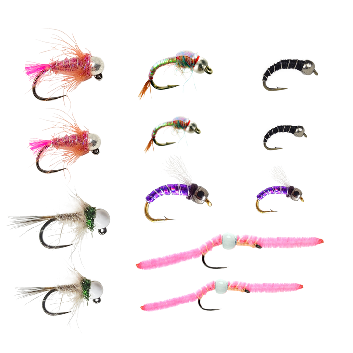 Fly Fishing Flies Assortment / Fly Packs - The Fly Crate