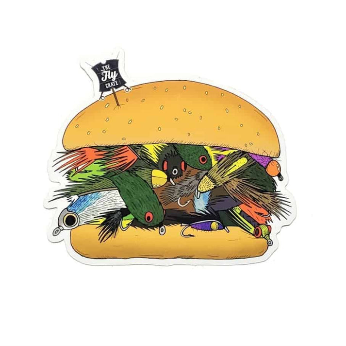 Meat Patty Sticker – The Fly Crate